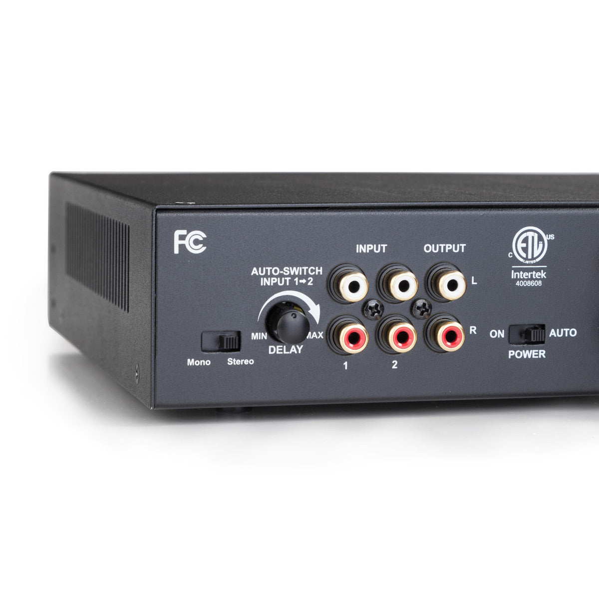 2-Channel (stereo) Amplifier with Source Override – Smart Audio Solutions